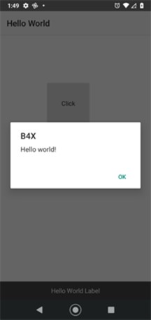 How to Use B4X to Create a Dialog Box